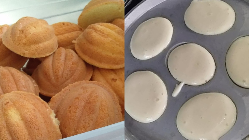 Resepi Bahulu Kampung Guna 3 Bahan, Sedapnya Makan Celup Kopi!