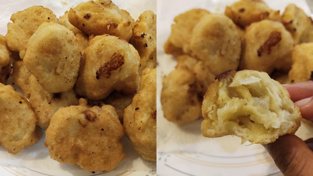 Cekodok Durian Wangi & Gebu, Bau Waktu Goreng Pun Dah Buat Terliur!
