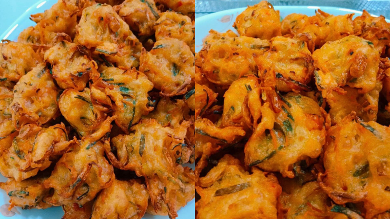 Resepi Cucur Sayur, Ikut Teknik Ini Barulah Hasilnya Rangup & Sedap