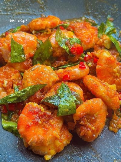 Udang Butter Garlic Yang Ringkas, Confirm Makan Sambil Menjilat Jari!