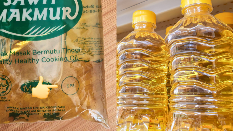 Minyak Masak Paket & Botol Ada Kod Nombor, Rupanya Ini Maksudnya!