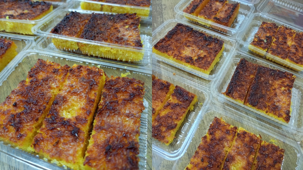 Bingka Ubi Kayu Bakar, Ikut Tips Orang Lama Confirm Lembut Menjadi!