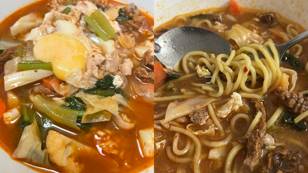 Mee Kuah Simple Paling Senang, Puas Hati Buat Sendiri Dapat Satu Kuali!