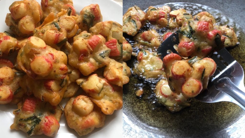 Resepi Cucur Jejari Ketam Rangup, Makan Panas-Panas Memang Layan!