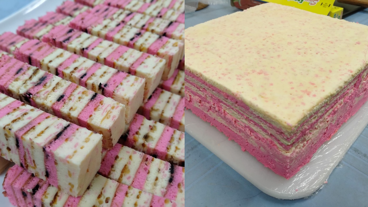Tips Kek Lapis Tak Comot Bila Dipotong, Nampak Cantik & Premium!