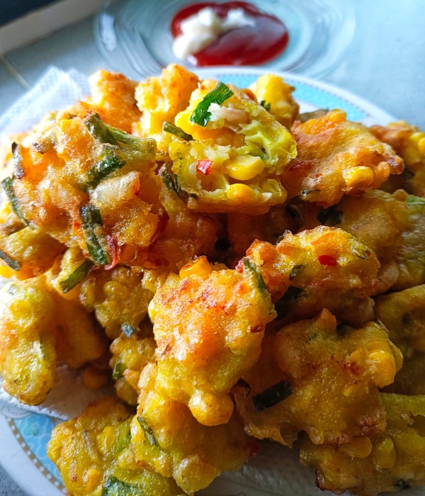 Cara Buat Cucur Jagung Rangup Di Luar, Tetap Lembut Walaupun Sejuk!