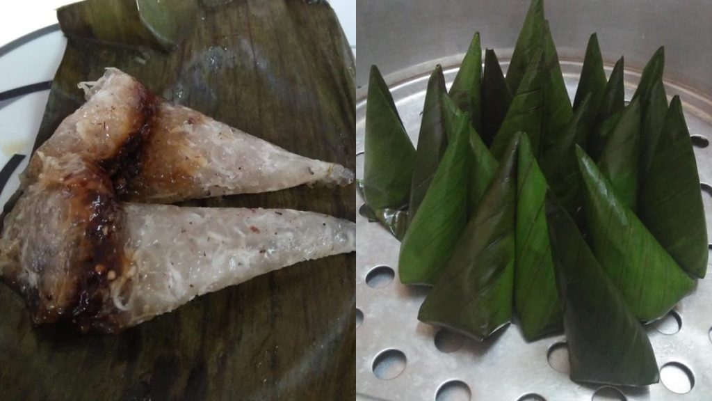 Kuih Abok Abok, Begini Cara Bungkus & Kukus Supaya Lembut & Harum!