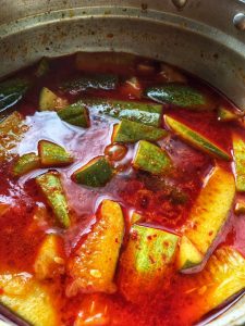 Acar Timun Sedap, Lauk Masam Manis Ngam Dengan Ikan Goreng