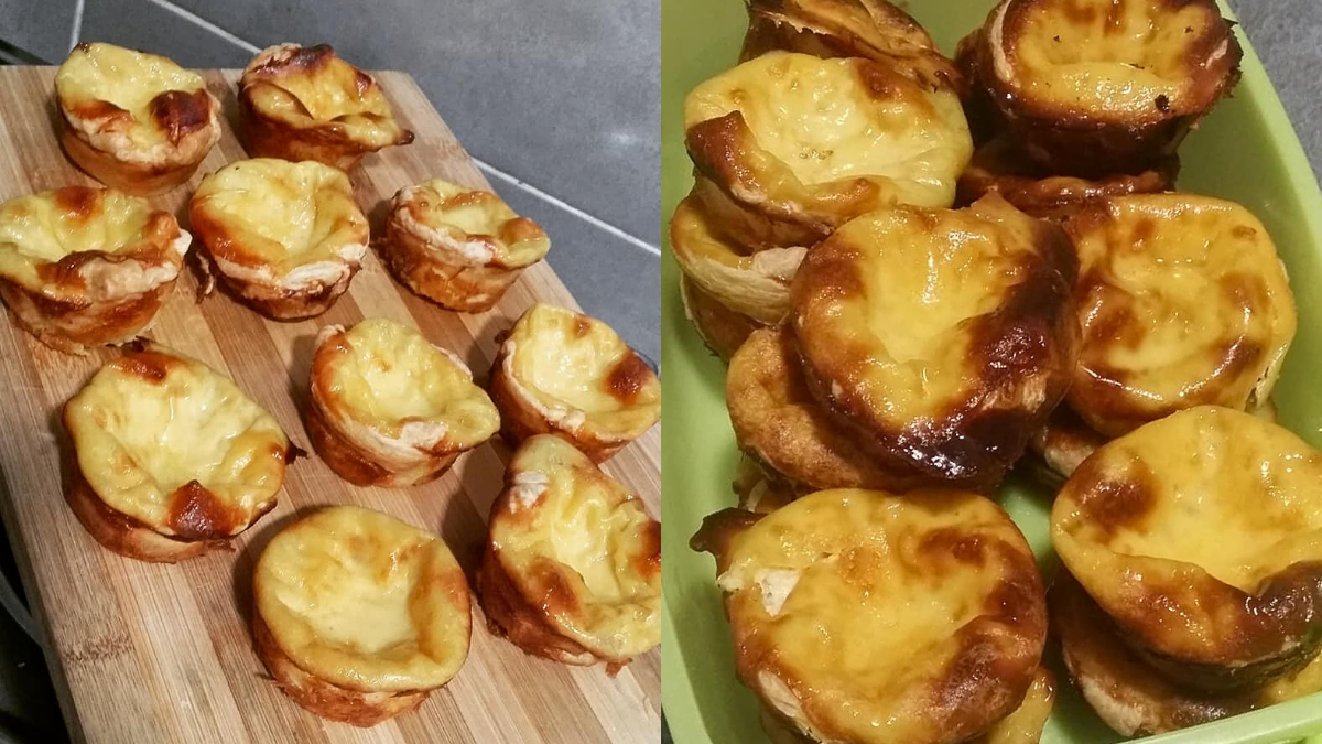 Resepi Tart Telur Portugis Paling Senang, Sedap Macam Beli Di Bakery!