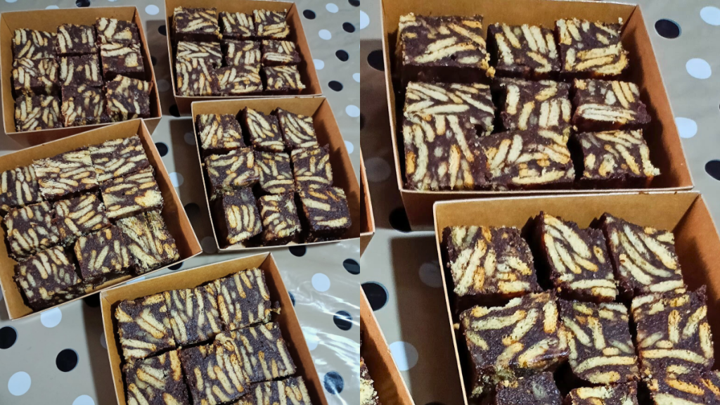 Resipi Kek Batik Tanpa Guna Telur, Lembut & Tak Keras Bila Digigit!