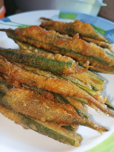 Sayur Bendi Goreng Crispy, Sedap Macam Makan Ayam Goreng!