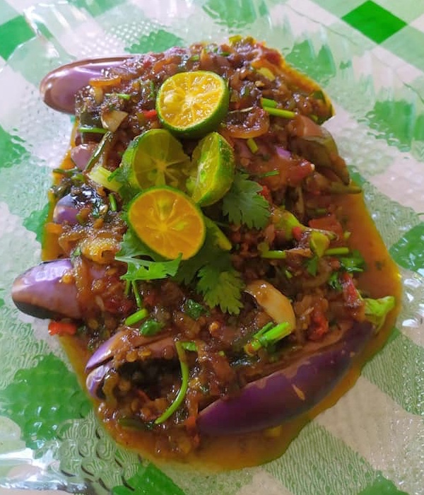 Terung Masak Berlada Ala Thai, Makan Dengan Nasi Memang Terangkat!