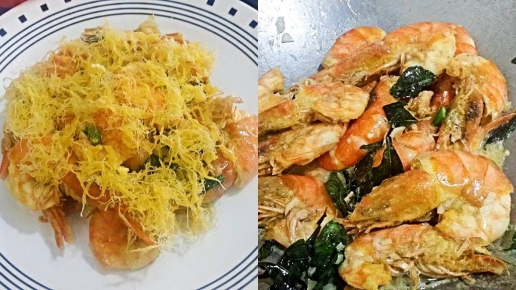 Udang Goreng Butter, Wanita Ini Kongsi Cara Buat Sarang Telur Cantik