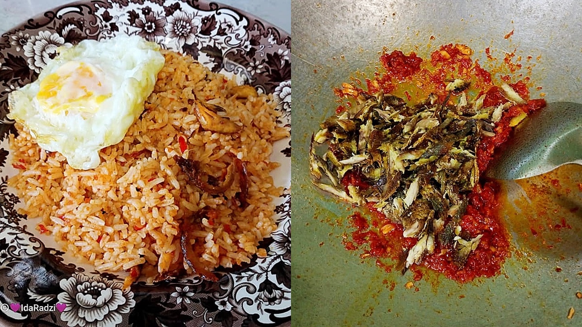 Nasi Goreng Ikan Goreng Semalam Sedap Sampai Tak Cukup Sepinggan