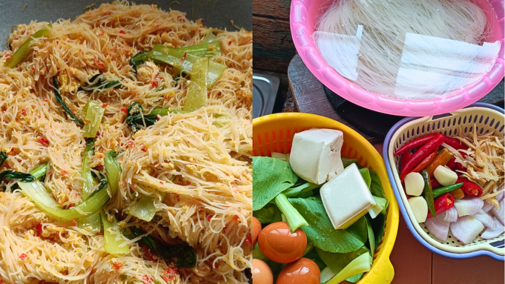 Cara Memasak Bihun Goreng Cili Padi, Bau Tumisan Pun Dah Perut Lapar