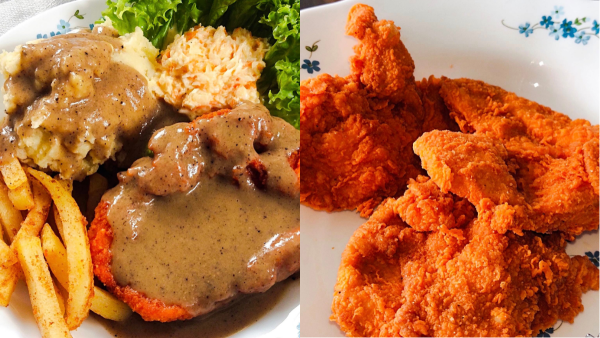 Resepi Chicken Chop Homemade Lengkap Dengan Bahan Sampingan