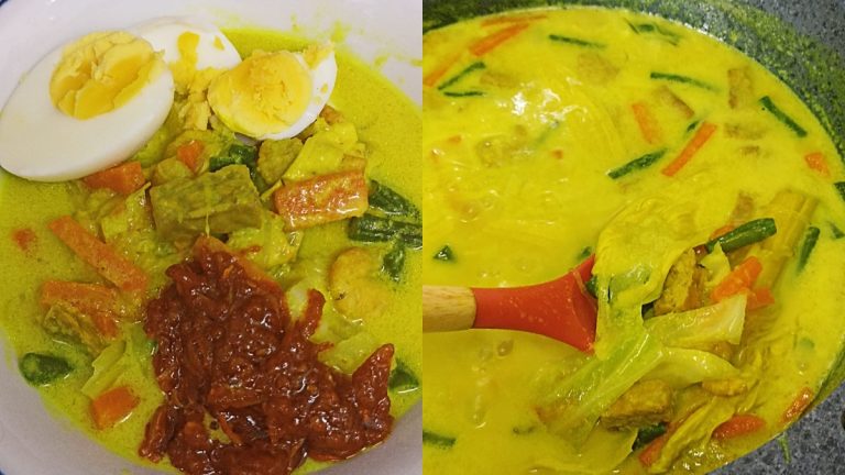 Resepi Kuah Lontong Sedap Menjadi, Lebih Pekat, Berlemak Dan Wangi