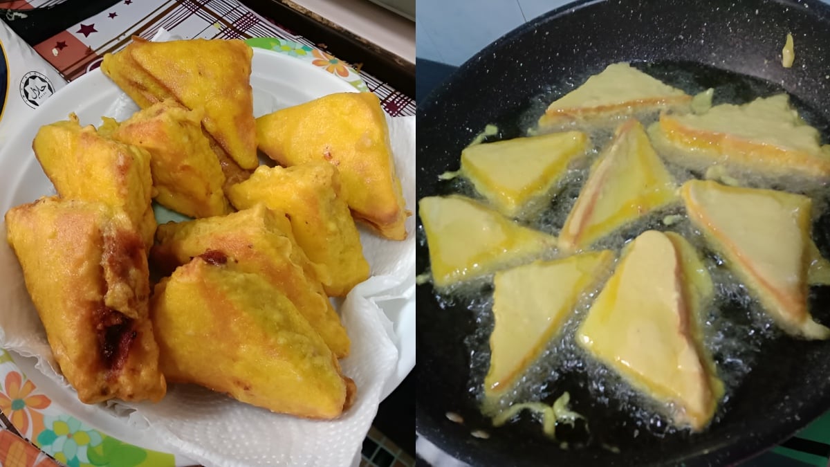Cara Membuat Roti Goreng Sardin Rangup, Guna 5 Bahan Mudah