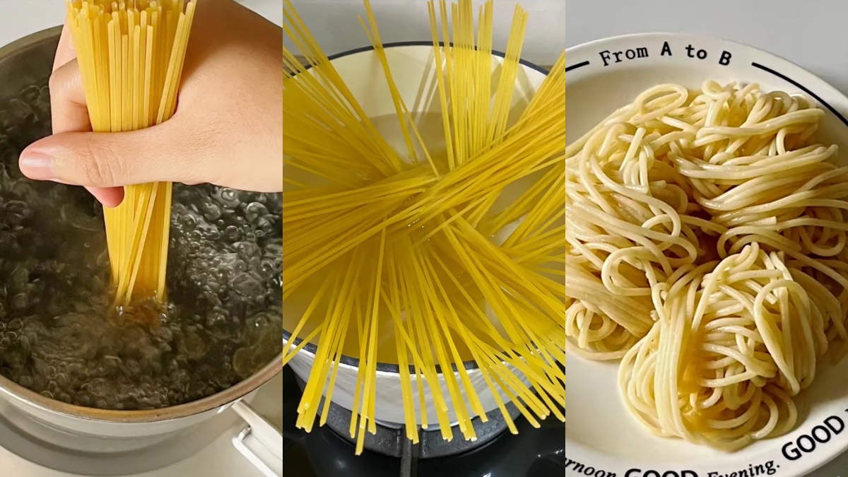Rebus Spaghetti Yang Betul, Guna Cara Ini Supaya Tak Melekat