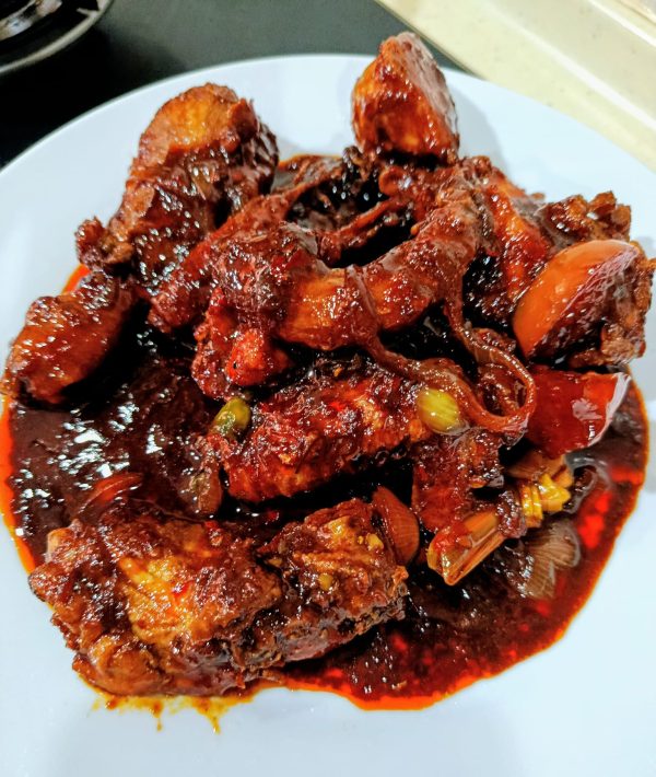 Ayam Masak Kicap Serai, Bau Harum Semerbak Sampai Ke Rumah Jiran