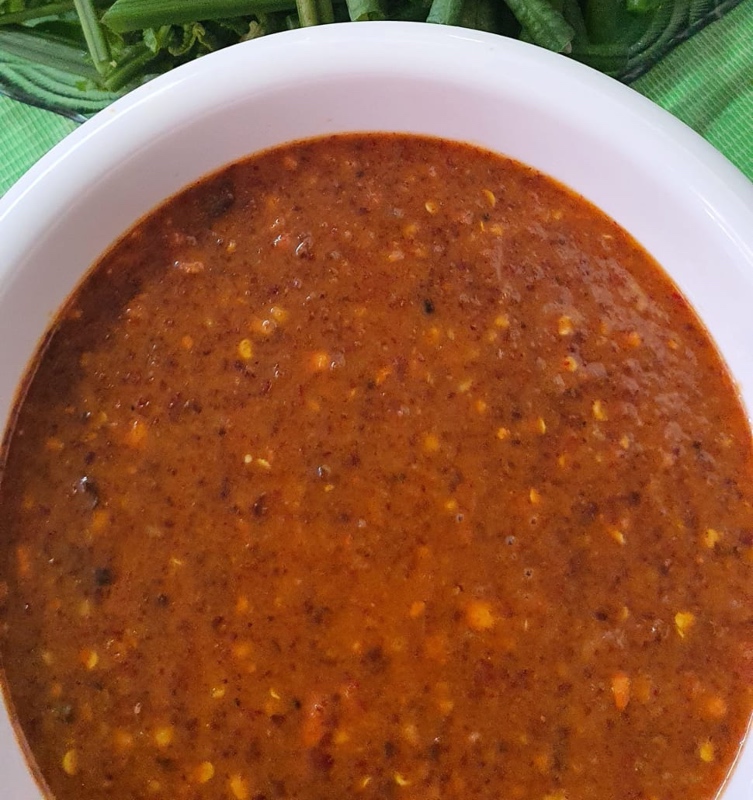 Resepi Kuah Pecal Arwah Mak Mentua Yang Pedas Manis