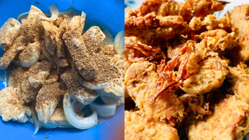 Resepi Tempe Goreng Berempah Bawang Rangup, Ratah Pun Sedap