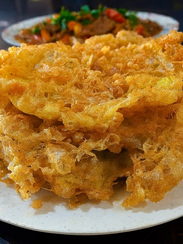 Telur Dadar Crispy, Rahsianya Kena Sejukkan Dulu Sebelum Goreng