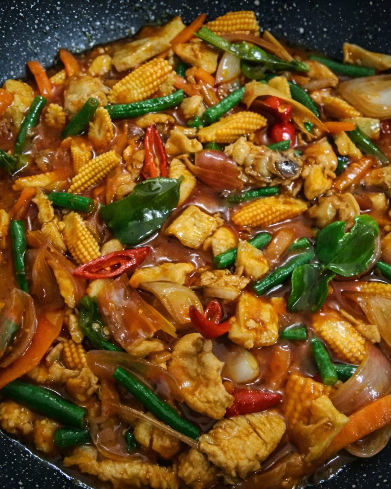 Ayam Paprik Simple Tak Guna Garam, Rasa Padu & Tak Terlalu Masin