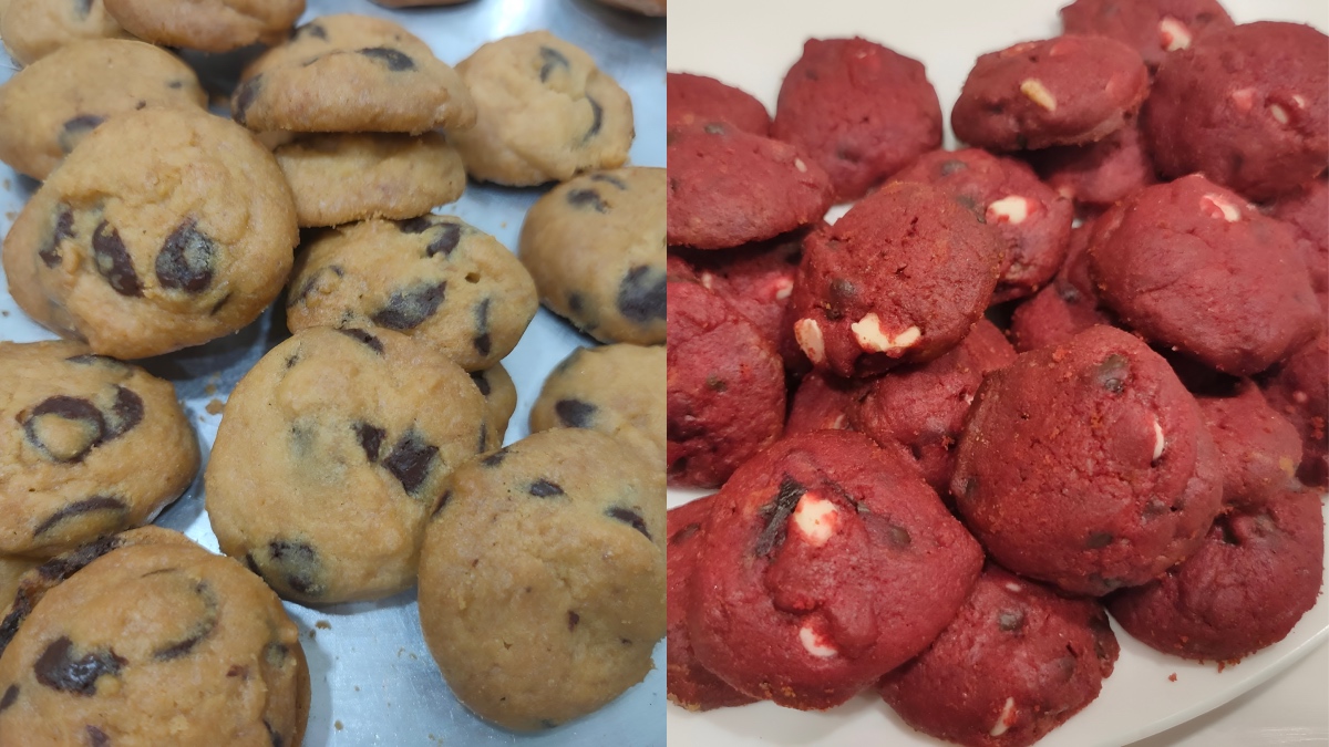 Biskut Chip Coklat Rangup & Tak Melebar, Satu Doh Jadi Dua Jenis
