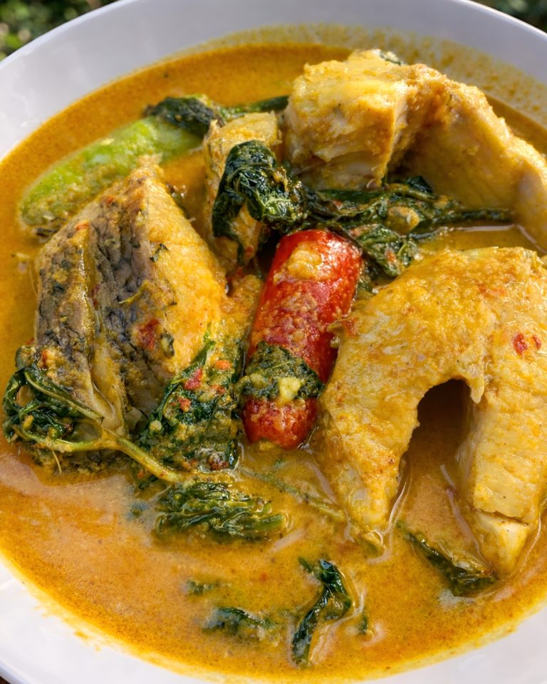 Gulai Kuning Ikan Haruan Ala Kampung, Tumis Wangi & Sedap