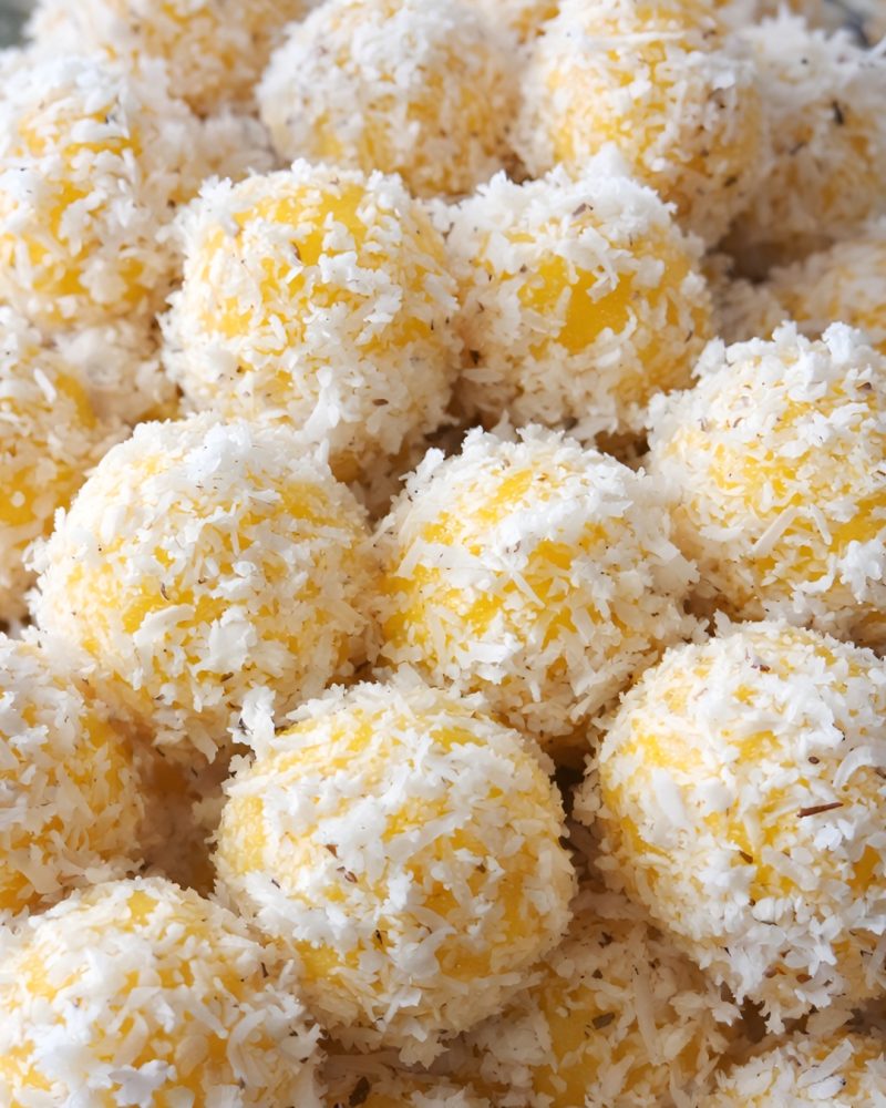 Resepi Buah Melaka Labu Lembut, Kenyal & Gula Melaka Cair