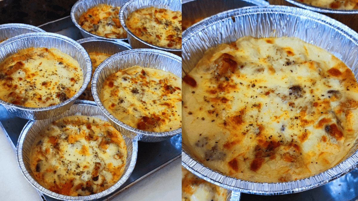 Resepi Makaroni Bakar Berkeju Leleh, Masak Guna Air Fryer Atau Oven