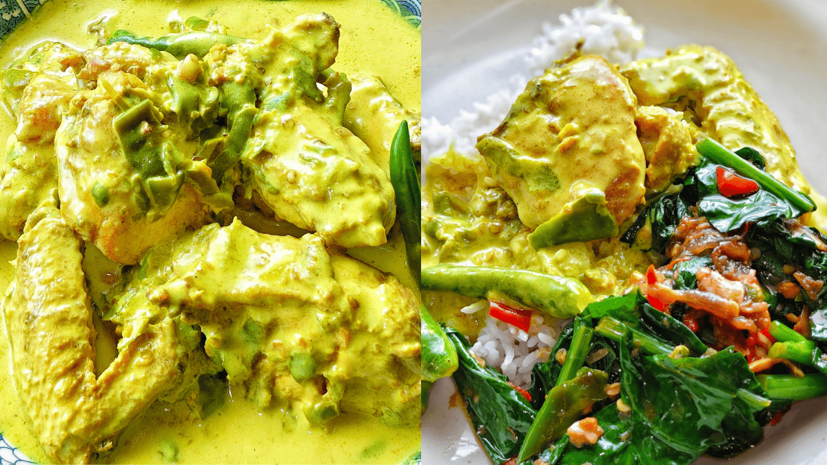 Masak Lemak Ayam Goreng, Tak Letak Bawang Tapi Pekat Elok Kuahnya