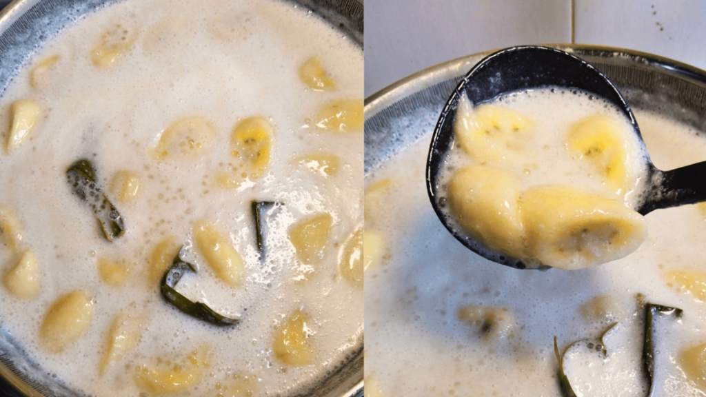 Resepi Pengat Pisang Tanpa Gula Melaka, Tetap Sedap & Lemak Manis