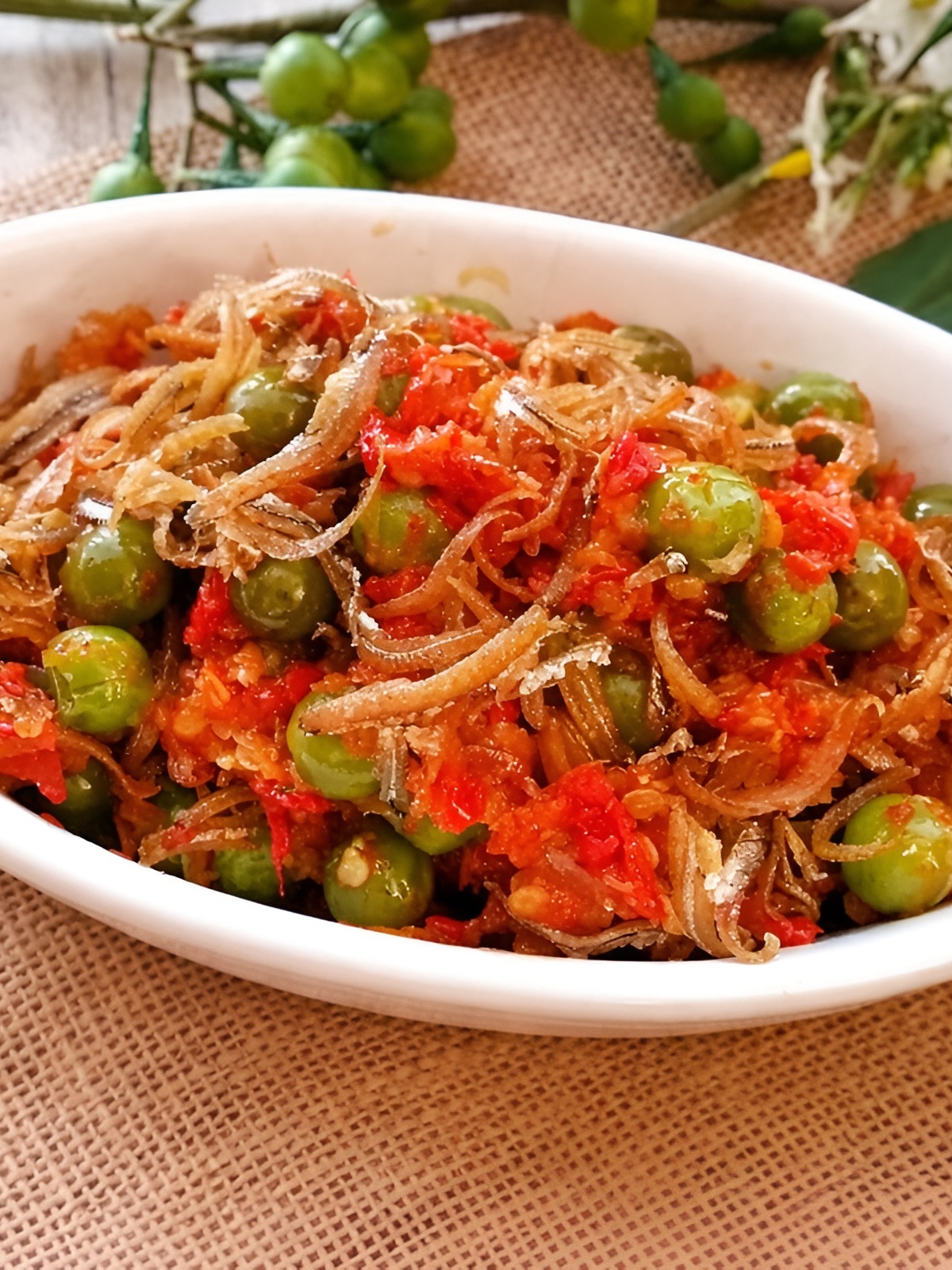 Sambal Terung Pipit Ala Minang, Pedas Wangi Daun Limau Paling Sedap
