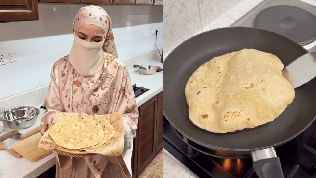 Capati Resepi Neelofa Yang Lembut & Kembung, Guna 4 Bahan Mudah!