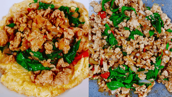 Cara Masak Telur Dadar Pad Kra Pao, Lauk Mudah & Cepat Untuk Sahur
