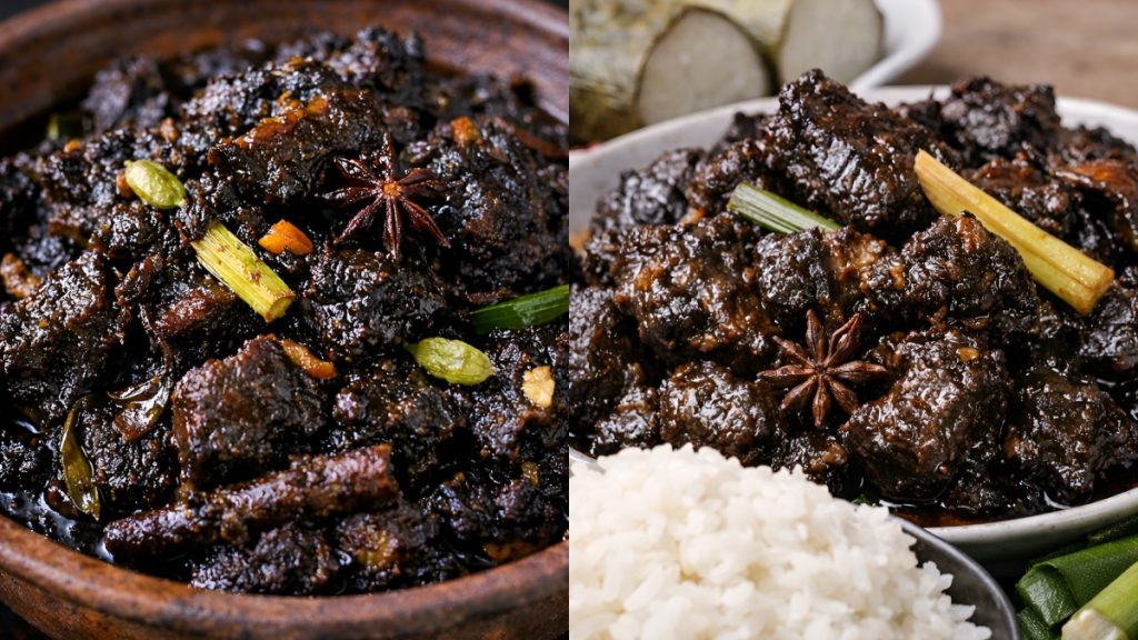 Daging Hitam Pekat Berempah Cara Kampung, Sesuai Jadi Menu Raya Selain ...