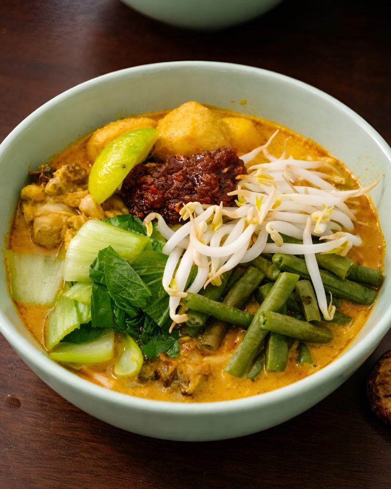 Mee Kari Udang Sambal Pekat, Kuah Berempah Memang Sedap