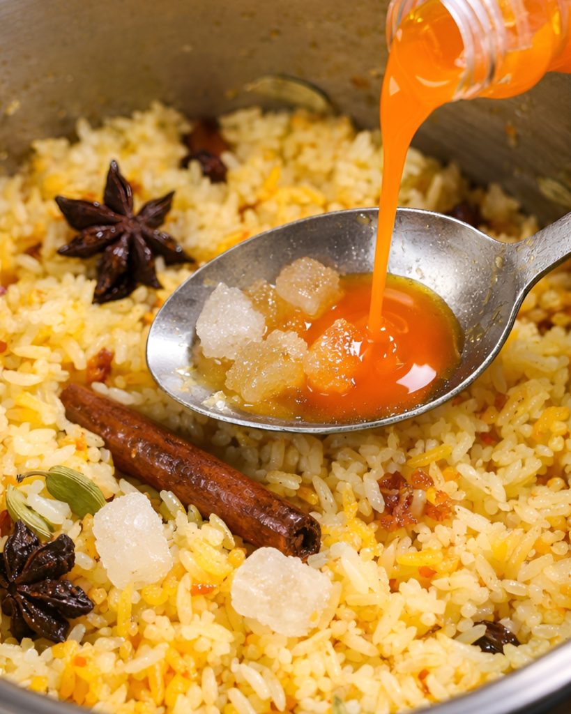 Nasi Minyak Sedap, Resipi Mudah Guna Sunquick & Gula Batu Wangi