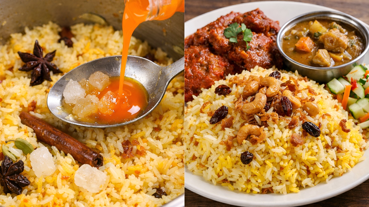 Nasi Minyak Sedap, Resipi Mudah Guna Sunquick & Gula Batu Wangi