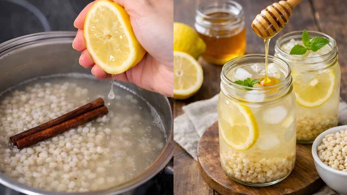 Resepi Air Barli Viral, Minuman Berbuka Puasa Untuk Kulit Berseri