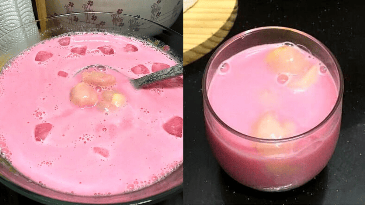 Sirap Bandung Soda Laici Untuk Berbuka, Dahaga Hilang Sekelip Mata!