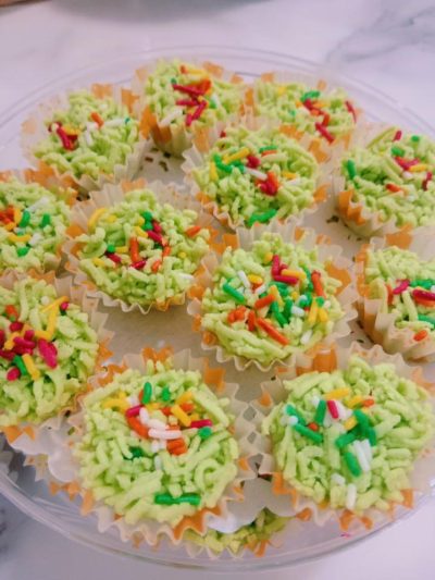 Resipi Biskut Sarang Semut Pandan, Rangup Di Luar & Cair Di Mulut