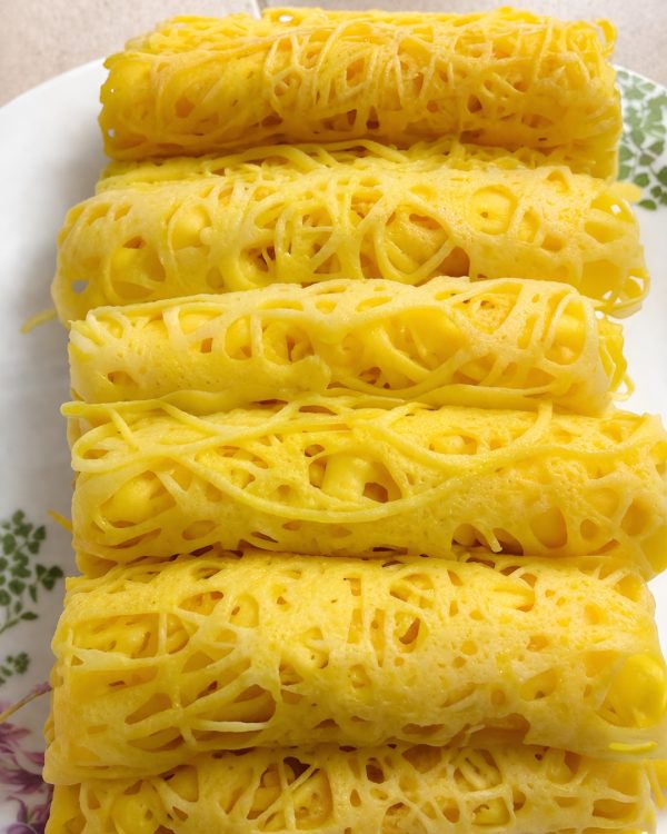 Roti Jala Resepi Simple, Lembut & Mudah, Pakai Kuali Biasa Pun Jadi