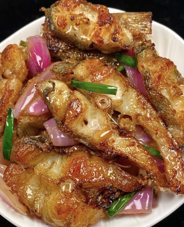 Siakap Goreng Rangup Bersalut Kuah Pekat, Resipi Lain Dari Biasa!