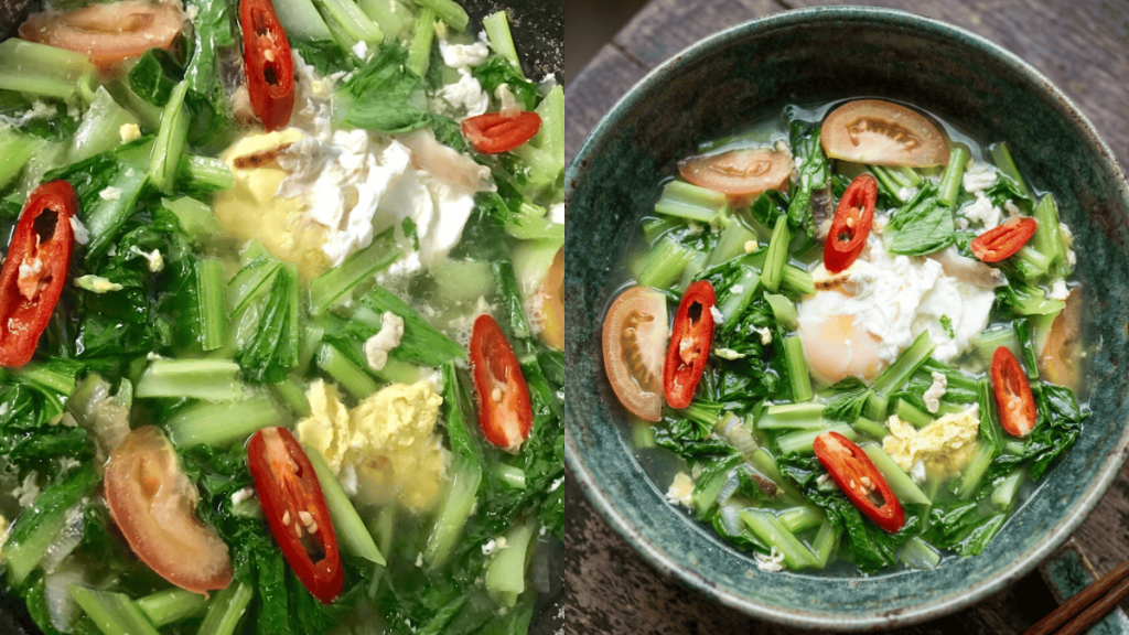Resepi Sup Sayur Sawi, Lauk Harian Yang Sedap & Berkhasiat
