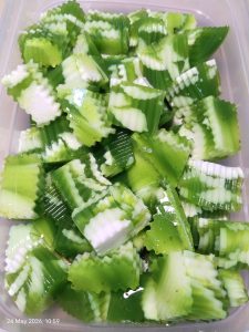 Agar Agar Kelapa Pandan, Makan Sejuk-Sejuk Lagi Terasa Segarnya