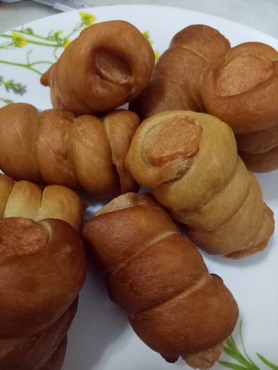 Roti Sosej Goreng Yang Lembut & Gebu, Boleh Buat Stok Frozen