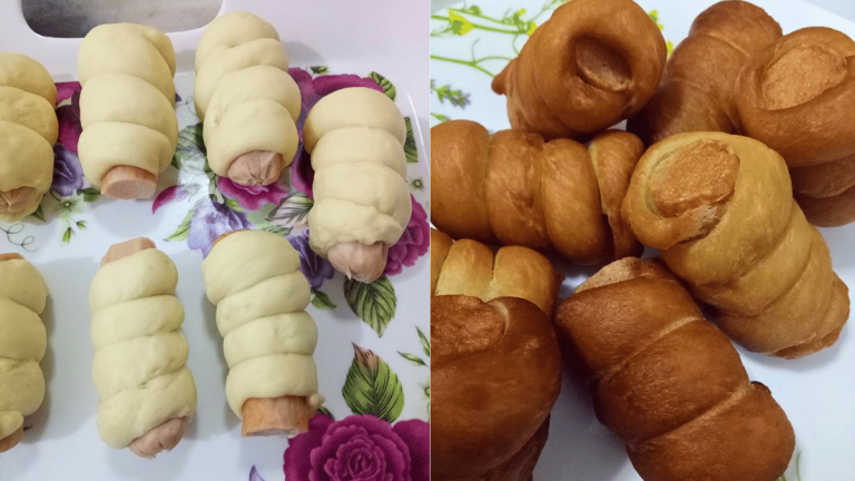 Roti Sosej Goreng Yang Lembut & Gebu, Boleh Buat Stok Frozen